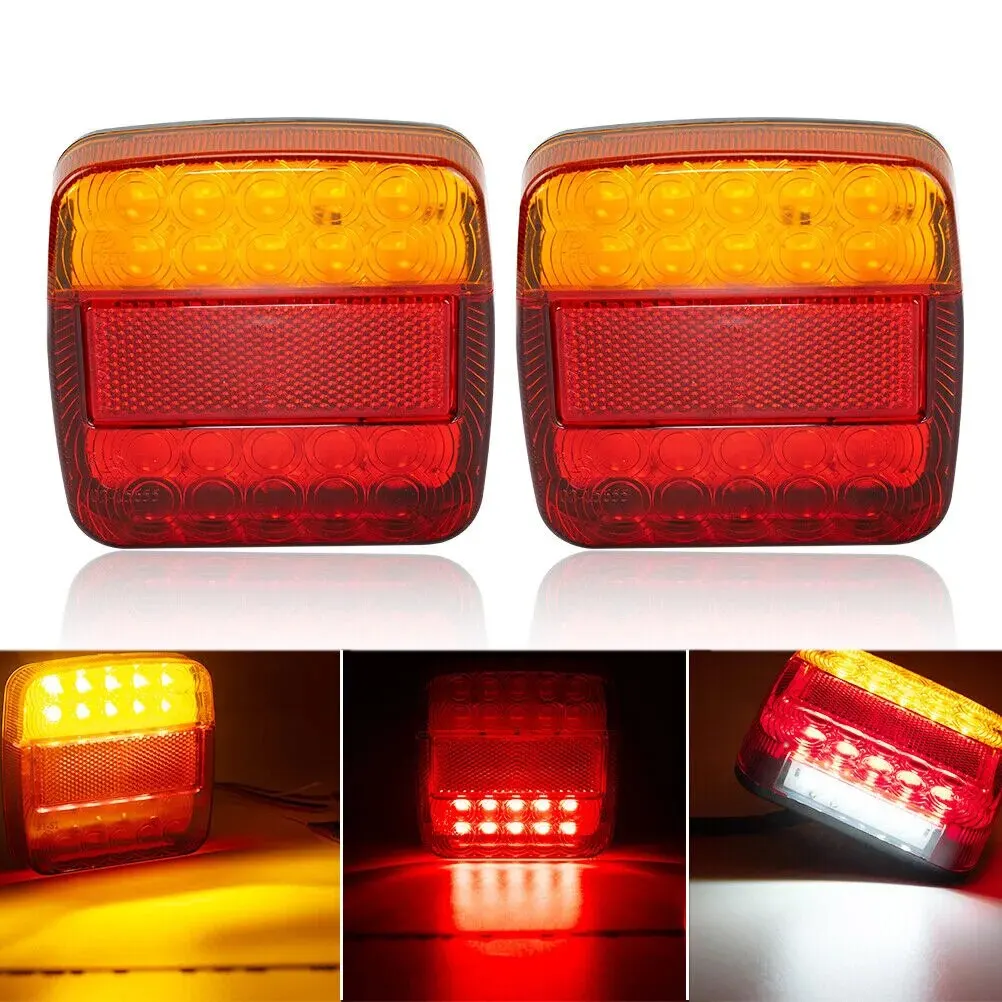 2Pcs-12V-Car-Trailer-Trucks-Tail-Light-Car-20-LED-Rear-Tail-Light ...