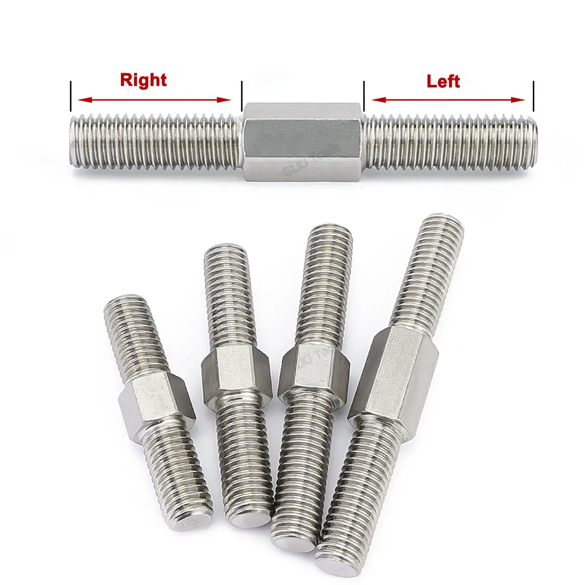 Stainless Steel Double End Threaded Rods Bolts | 304 Stainless Steel ...
