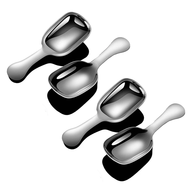 Stainless-Steel-Coffee-Scoop-Ground-Coffee-Measure-Scoop-Set-Bean ...