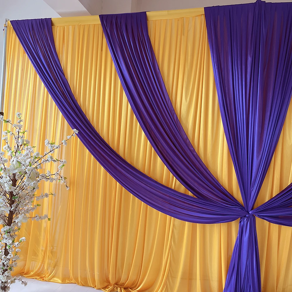 Purple Theater Curtains