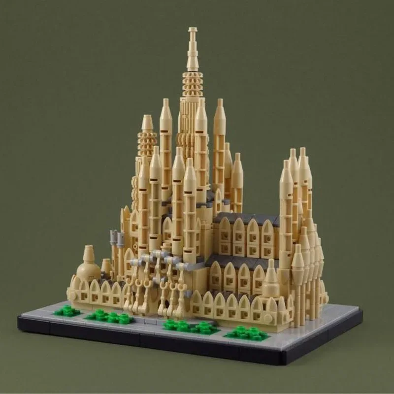 Compat-vel-com-Lego-Barrett-famosa-Catedral-Grande-Igreja-de-S-o-Jo-o ...