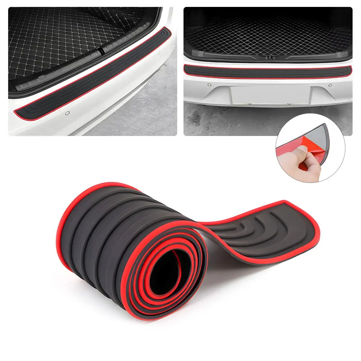 New-Anti-scratch-Car-Trunk-Door-Sill-Plate-Protector-Universal-Rear ...