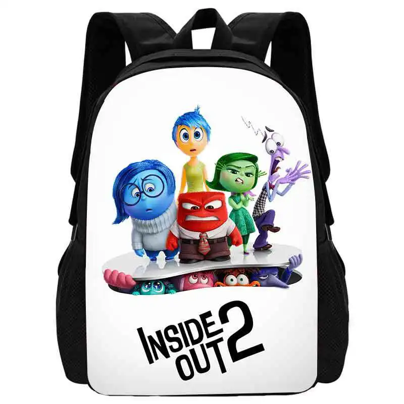 Mochila de dibujos animados de Disney Inside Out 2 de MINISO, bolso de ...