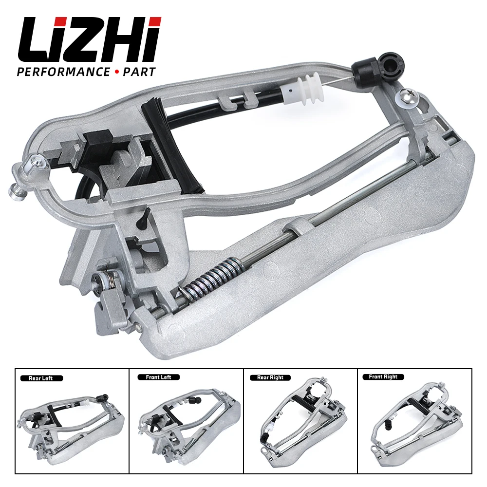 Door Handle Carrier Inner Outside Front Rear Left Right For BMW X5 E53 ...