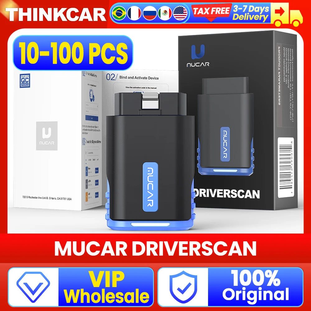 VIP-Wholesale-Price-10-100PCS-MUCAR-DriverScan-OBD2-Bluetooth-Scanner ...