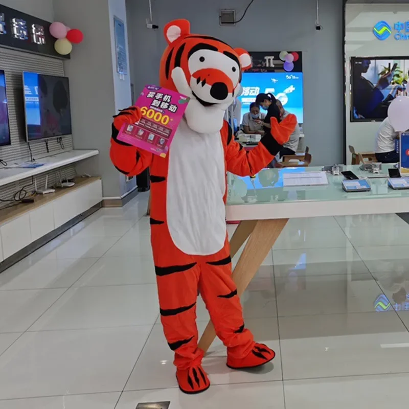 Cosplay-Tigger-tiger-Mascot-Costume-Advertising-ceremony-Fancy-Dress ...