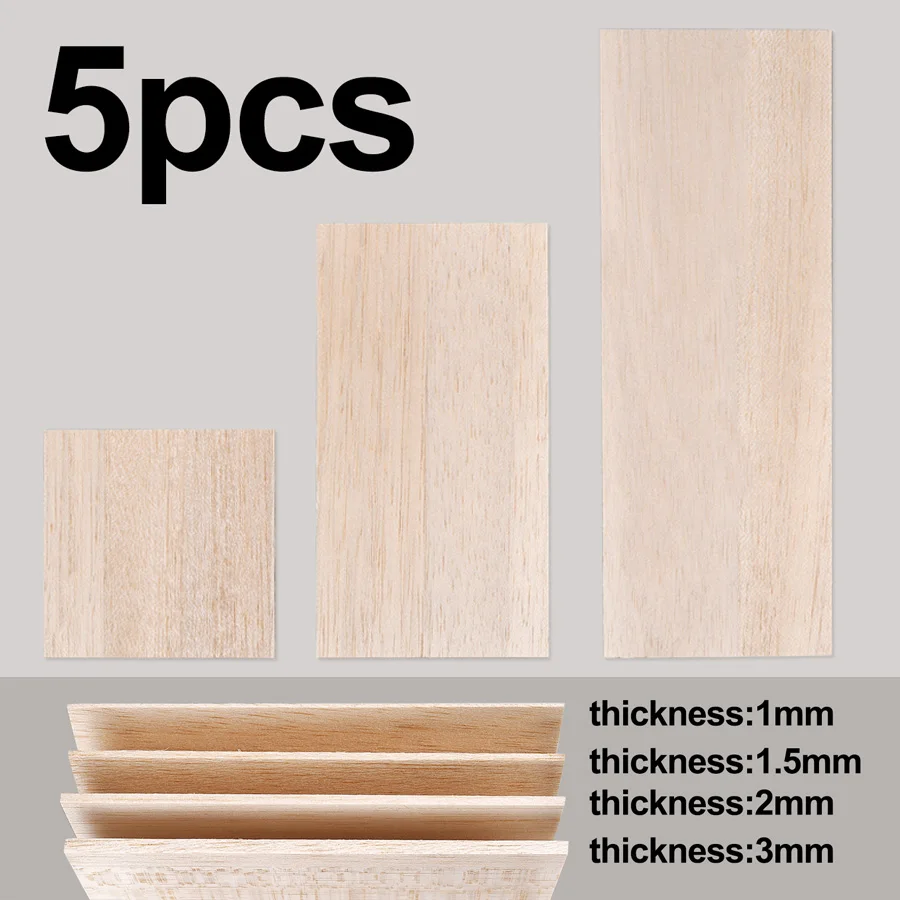 Lightweight Balsa Wood Boards – Crafting And Beyond