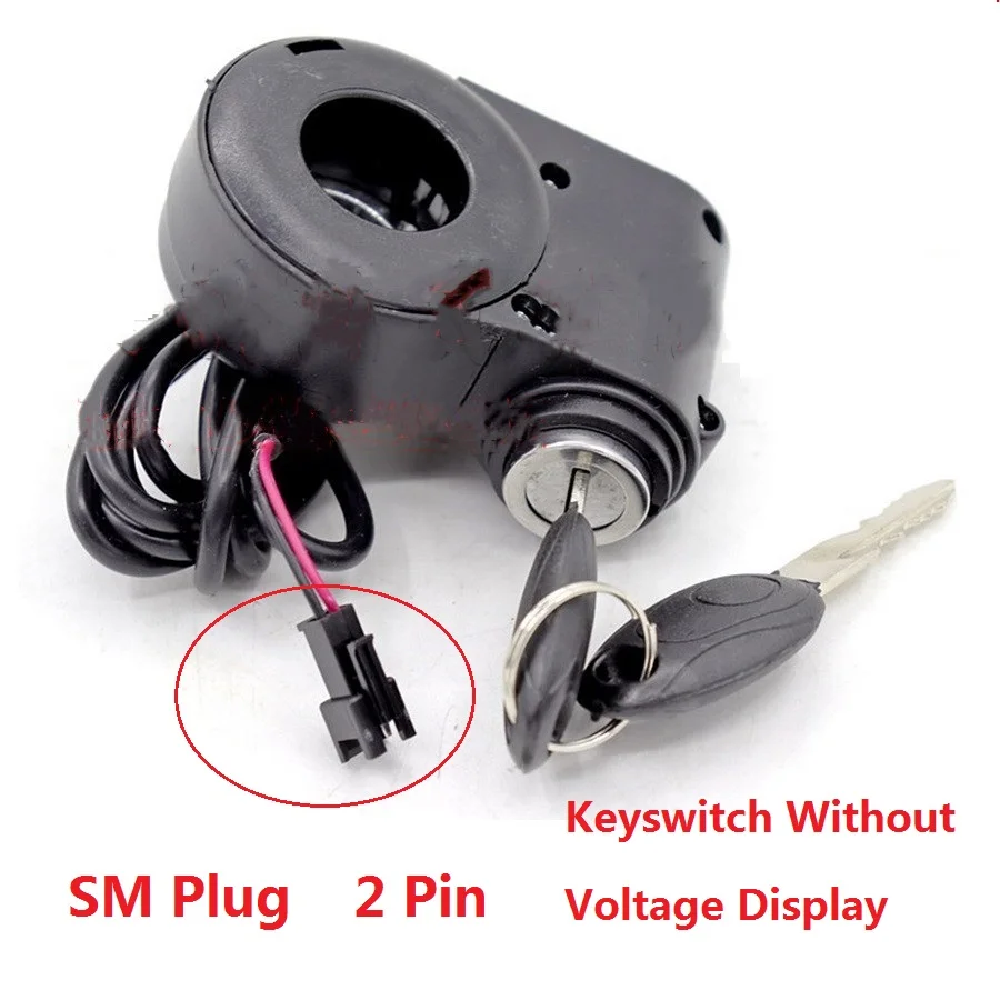 E-scooter Ignition Lock Without Voltage Display Starter Switch Locks ...