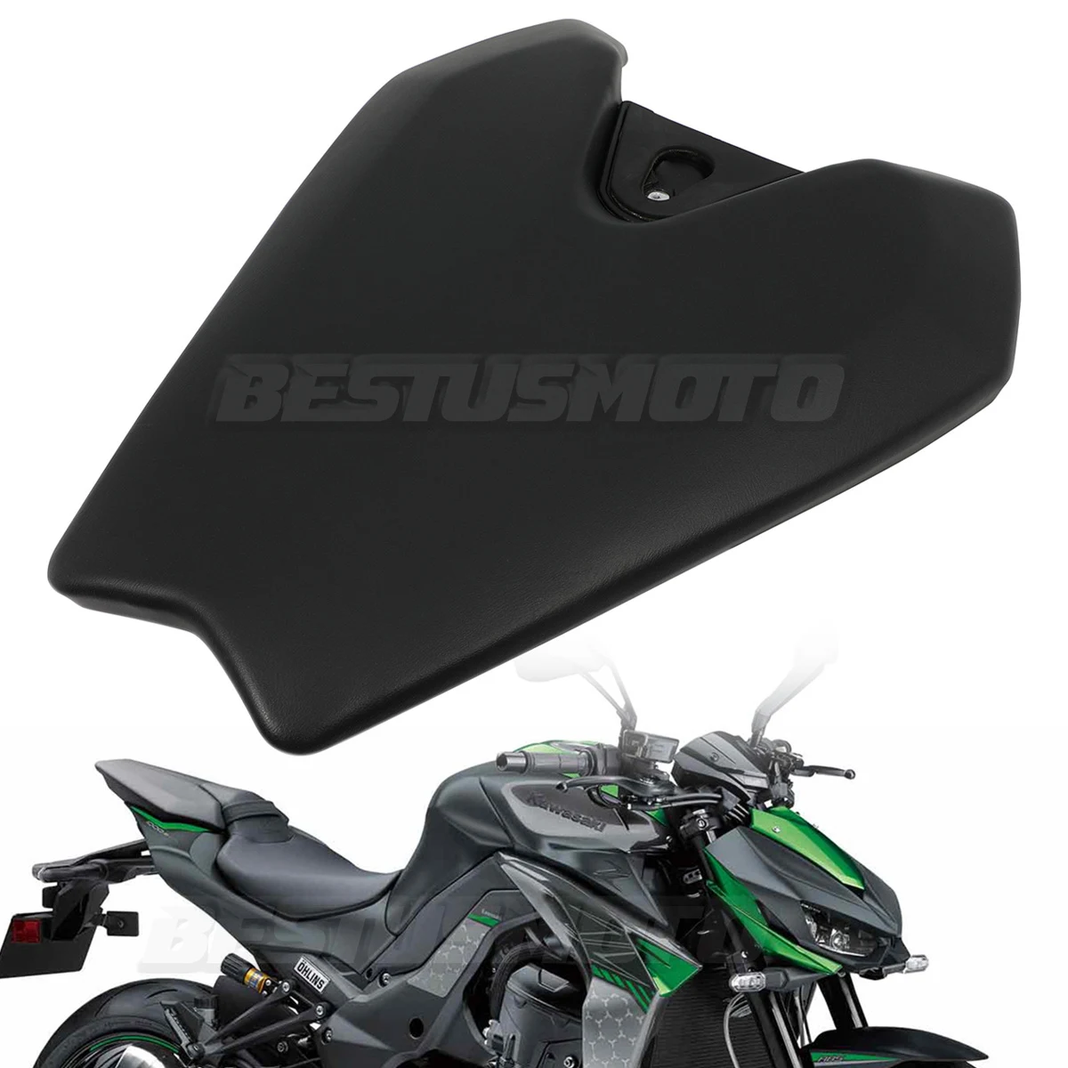 Motorcycle-Rear-Passenger-Pillion-Seat-Fit-For-Kawasaki-Z1000-Z-1000 ...