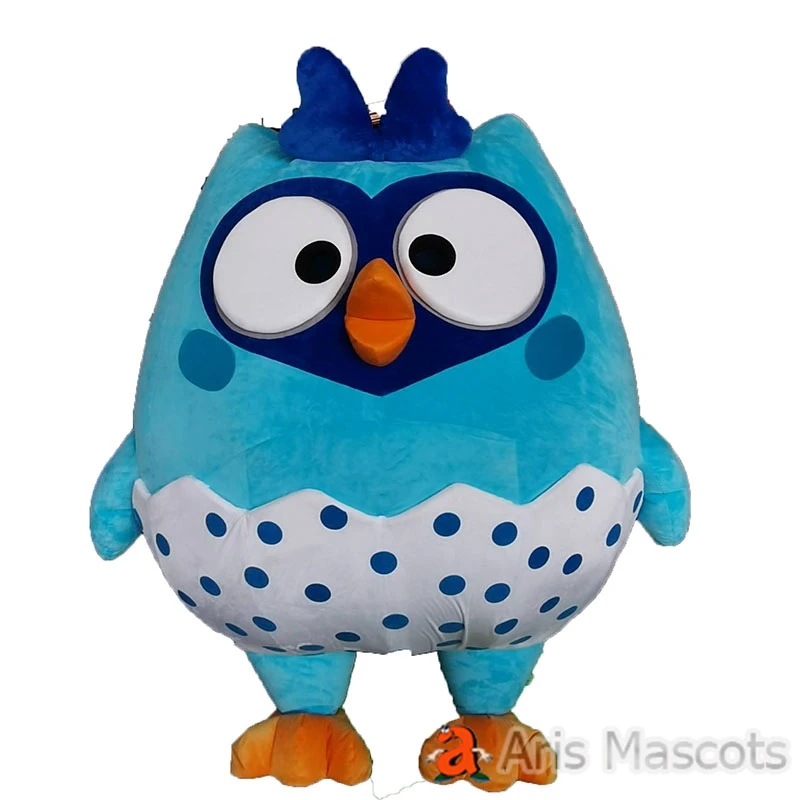 2m-Blue-Owl-Inflatable-Costume-Adult-Full-Bird-Blow-Up-Mascot-Costume ...