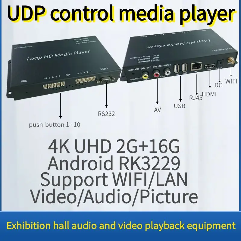 UDP-network-media-player-box-UHD-Android-digital-device-Video-network ...
