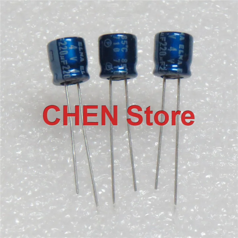 20PCS-50PCS-ELNA-blue-robe-220uf-4v-RC2-4V220UF-6-3X7MM-audio ...