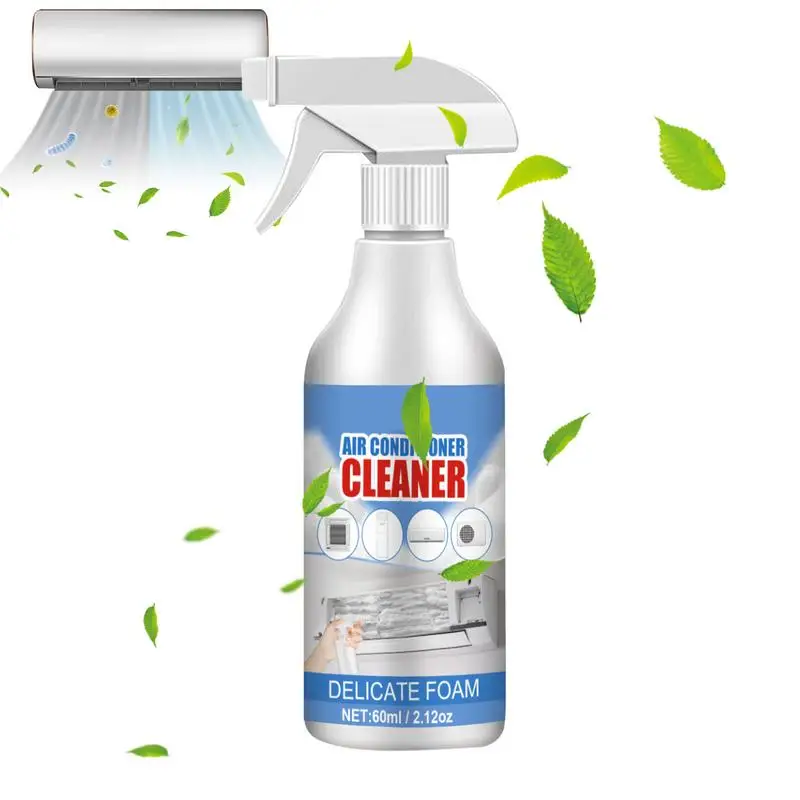 60ml Air Conditioner Cleaner Spray Multifunctional Heavy Duty Detergent ...
