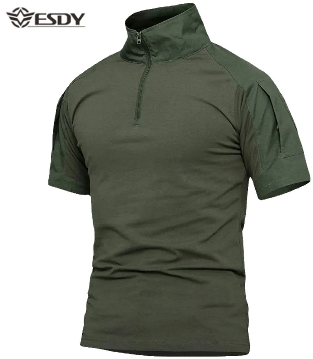 Camouflage-Tactical-Shirt-Short-Sleeve-Men-s-Quick-Dry-Combat-T-Shirt ...