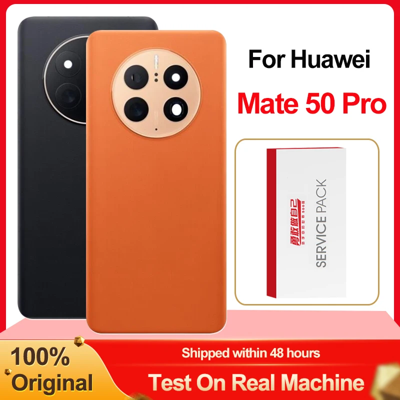 Original-Back-Housing-For-Huawei-Mate-50-Pro-Back-Cover-Battery-Glass ...