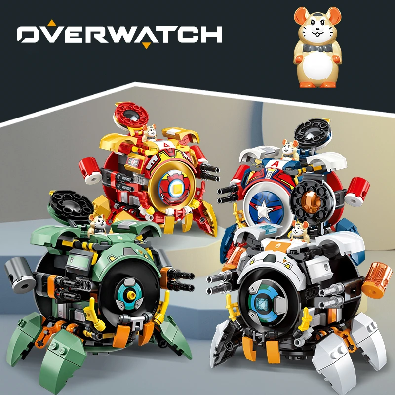 Overwatch-Character-Wrecking-Ball-Marvel-Movie-Iron-Man-Captain-America ...