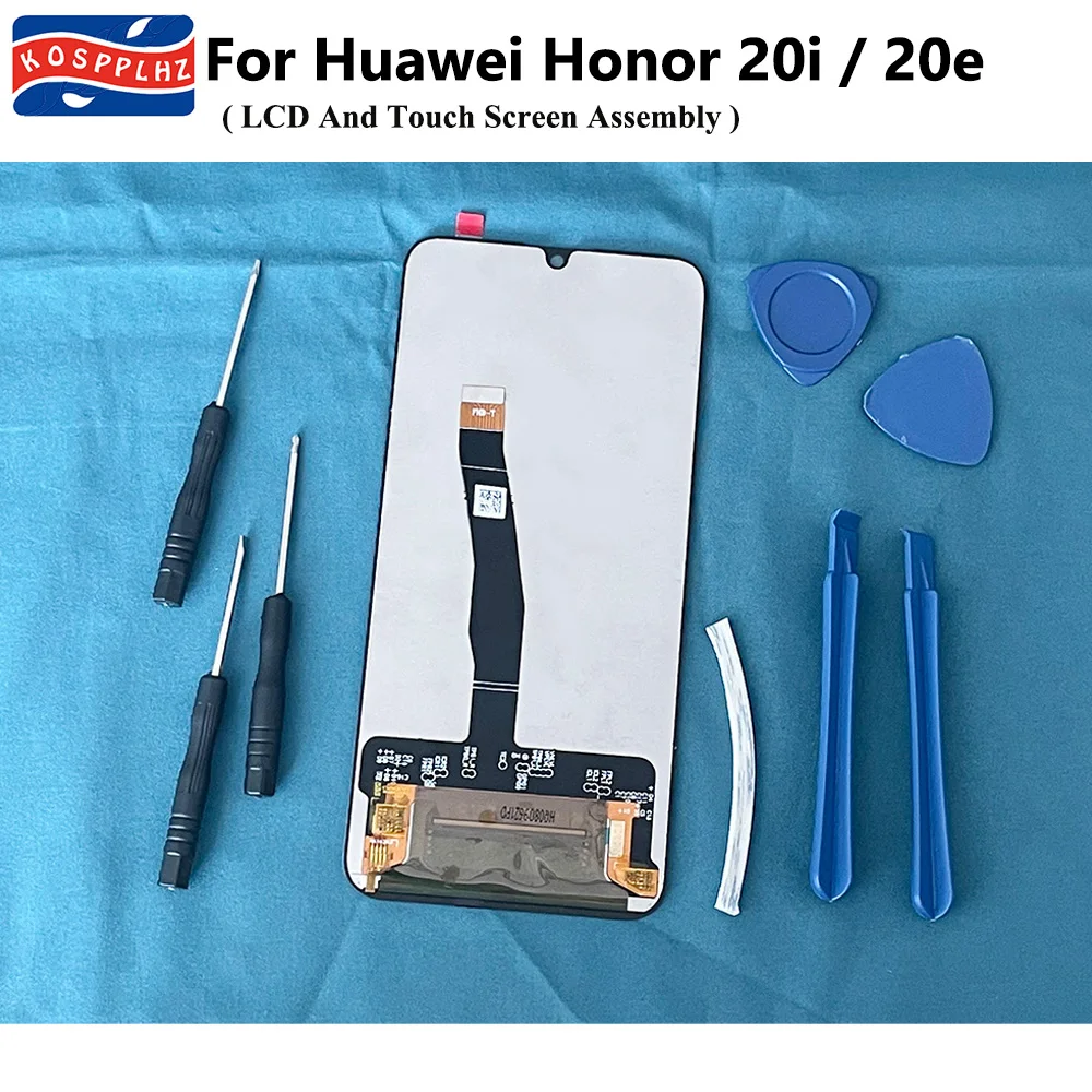 Pantalla LCD para HUAWEI HONOR 20e, digitalizador de Panel de cristal ...