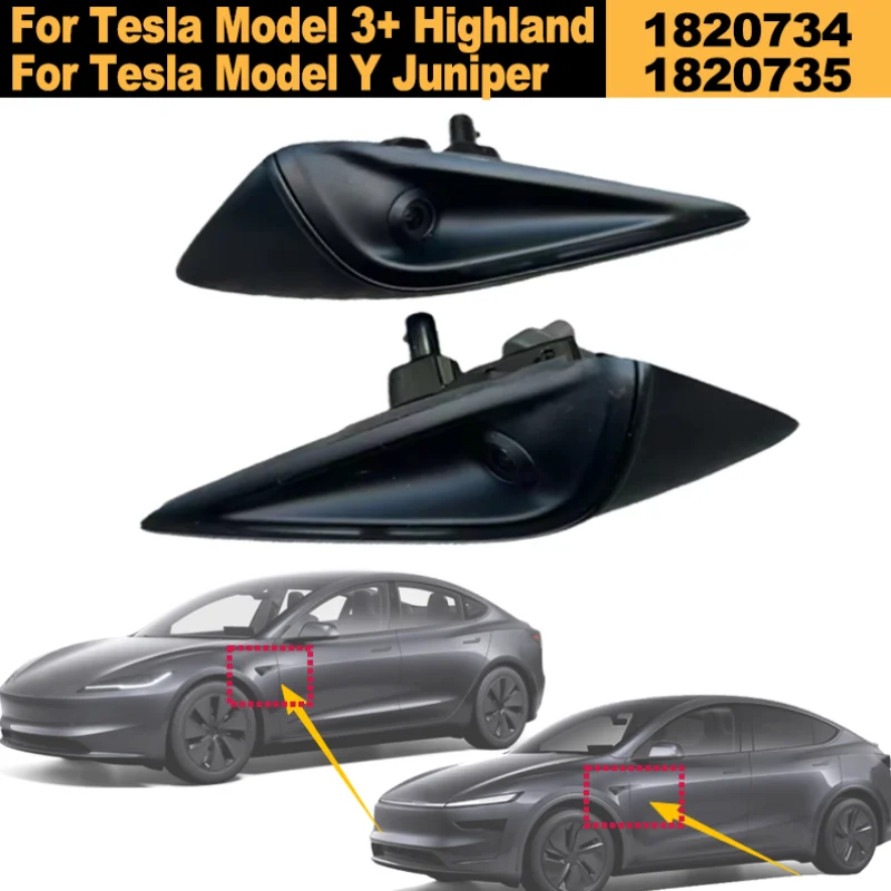 Front Side Wing Fender Camera for Tesla Model 3+ Highland/Model Y ...