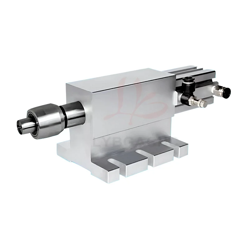 CNC-Rotary-Shaft-Tailstock-Pneumatic-Movable-Tailstock-32mm-Cylinder ...