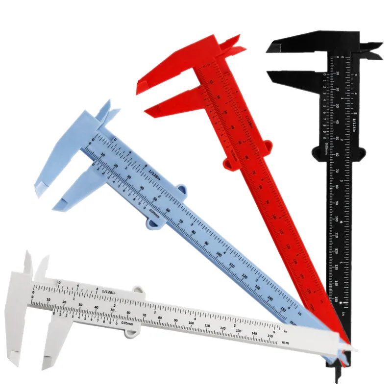 80/150mm Vernier Caliper Aperture Depth Diameter Measure Tool Mini ...