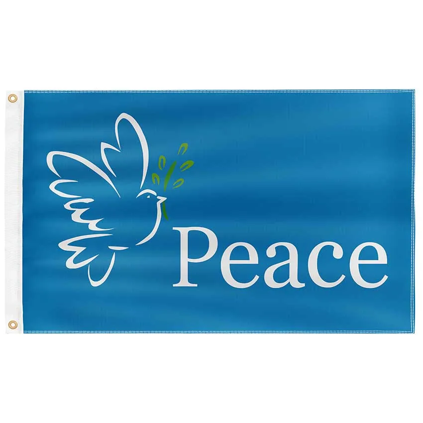 Peace Flag With Dove