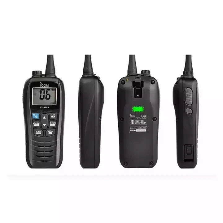 ICOM-IC-M25-5W-5KM-VHF-Marine-Radio-Marine-Walkie-Talkie-VHF ...