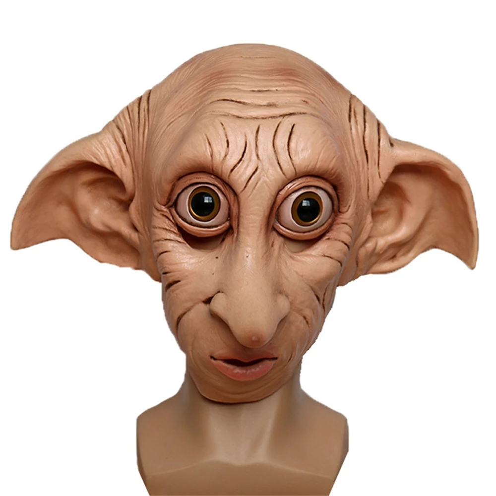 Dobby-Mask-Novelty-Little-Elf-Latex-Mask-Halloween-Party-Cosplay-Funny ...