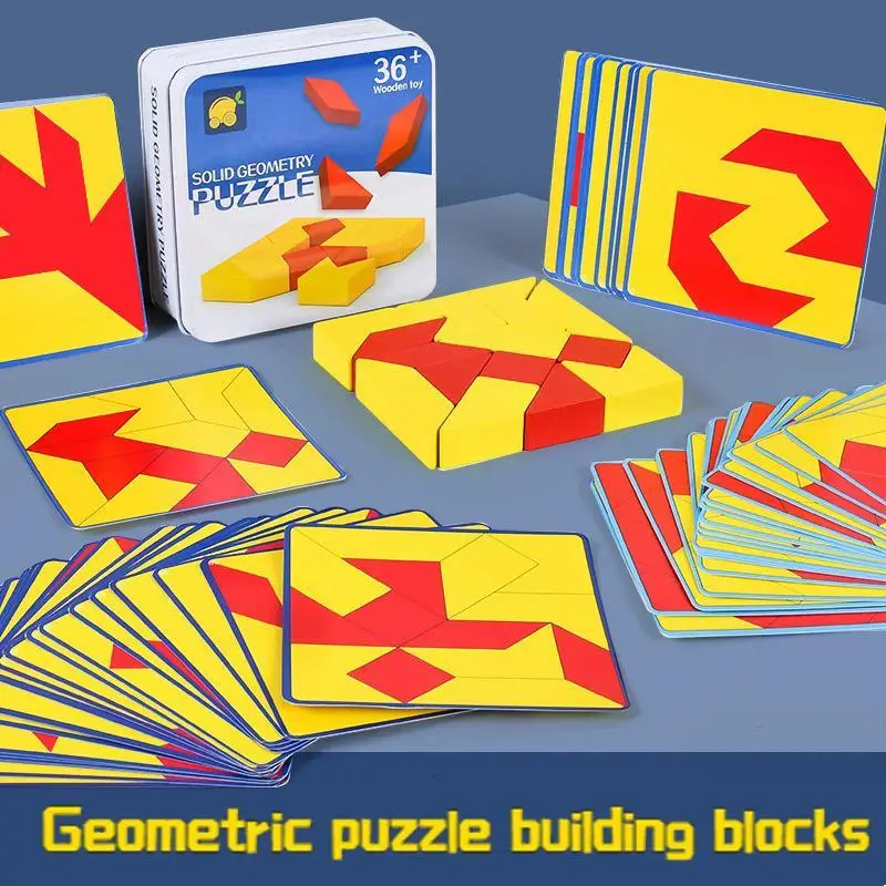 Children-s-Montessori-Geometry-Puzzles-Building-Block-Face-Changing ...