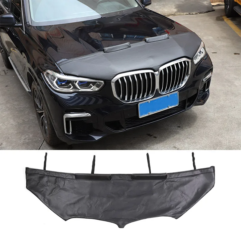 For-BMW-X5-G05-X5L-2019-2023-Car-Hood-Cover-Stone-Deflector-Hood ...