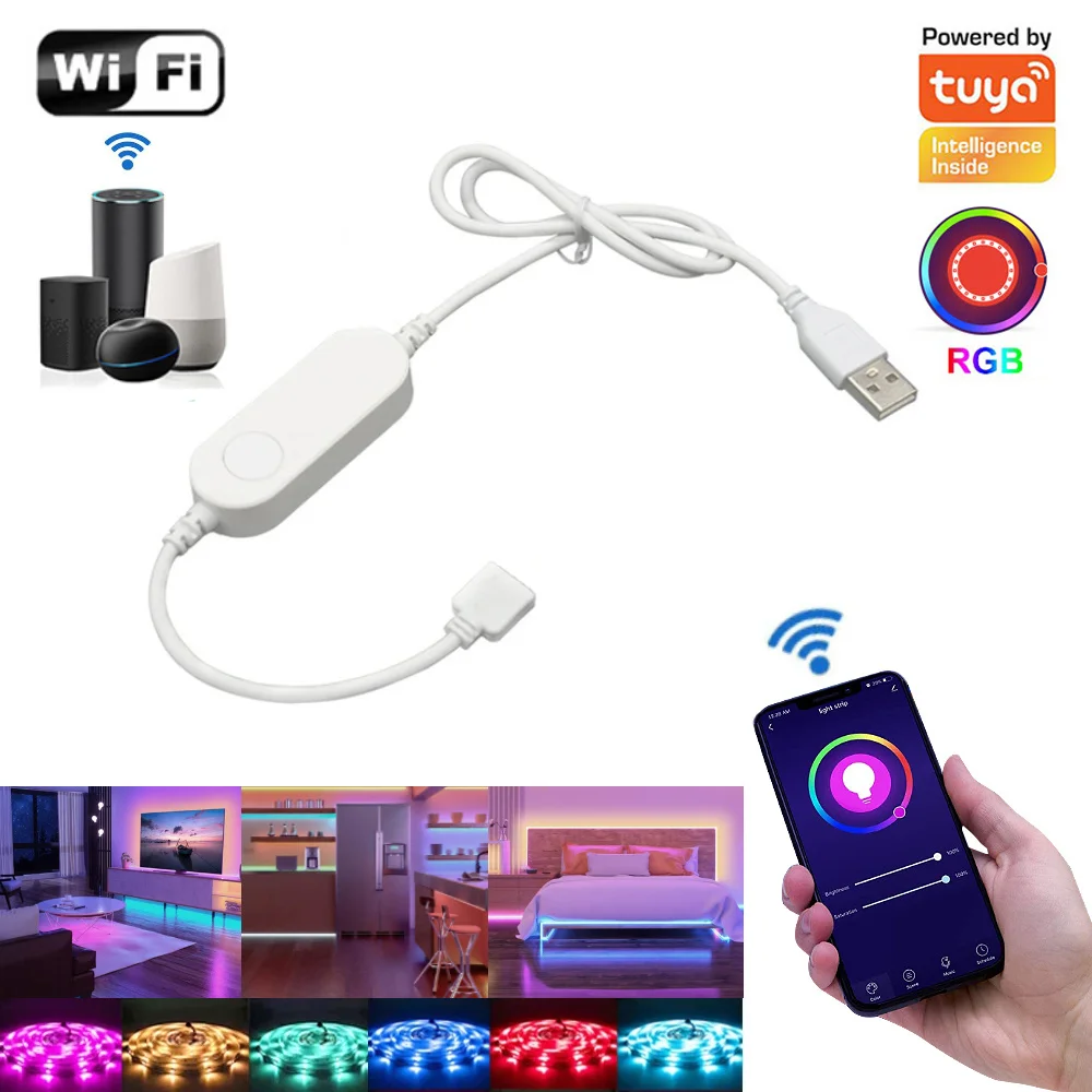 Tuya-WiFi-LED-Controller-5V12V-USB-DC-Voice-Control-For-5050-RGB-led ...