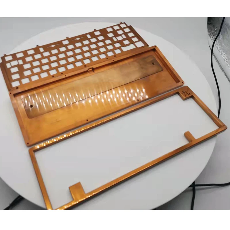 Custom 80% 60% Brass Weight Stainless Steel Copper Keyboards Plate Cnc ...