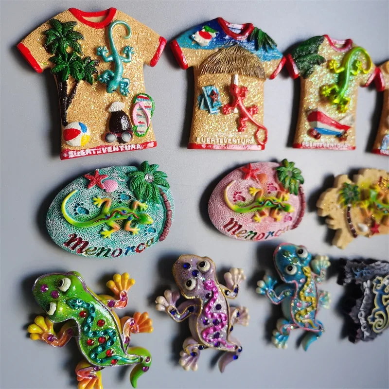 Spain-Fridge-Magnets-Mallorca-Menorca-Ibiza-Lizard-Gecko-Spanish-Island ...