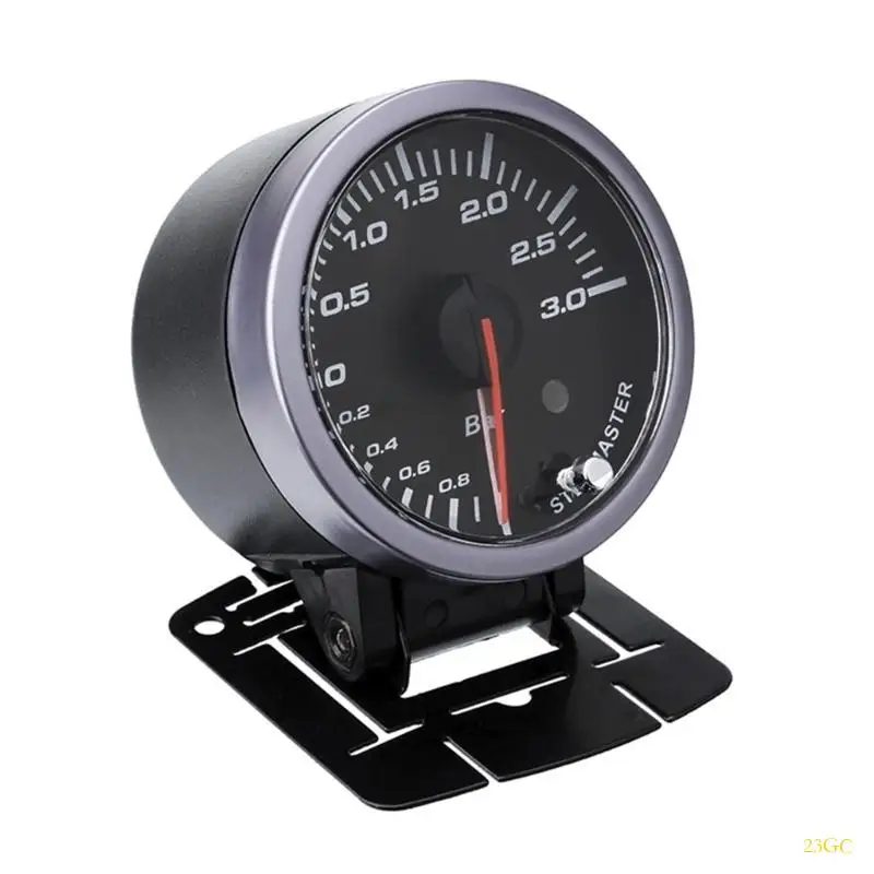 23GC Durable 60MM Auto Car Pressure Gauge Boosts Turbos Gauge 12V 0 ...