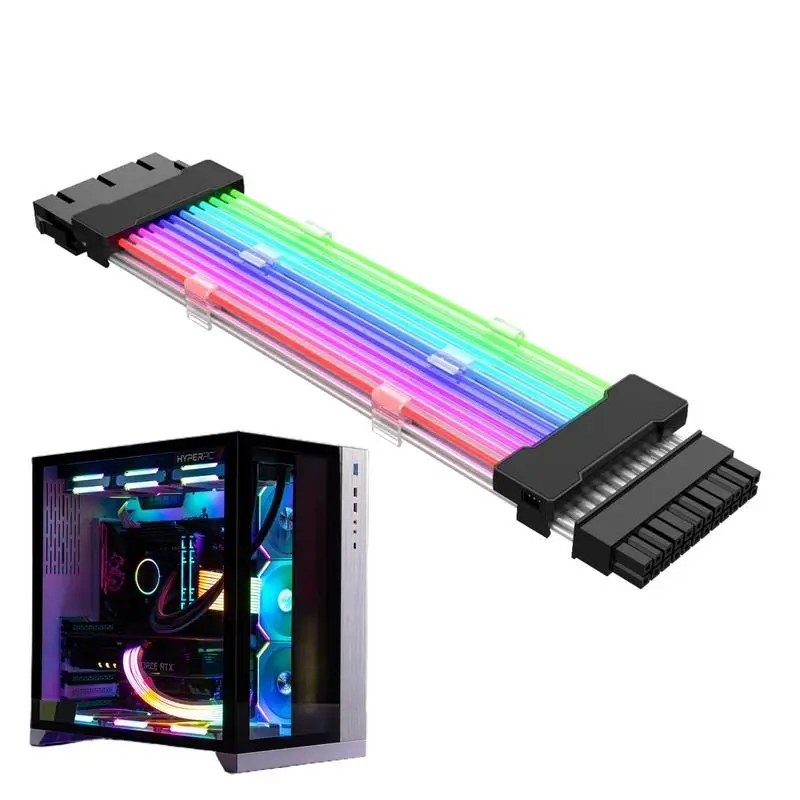 Internal Power Cable Computer | Rgb Power Supply Motherboard - Power ...