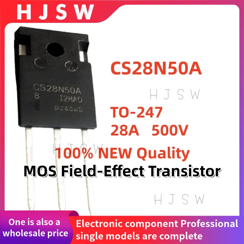 5/10/20PCS 100 Brand New and Quality CS28N50A CS28N50 TO-247 28A 500V ...