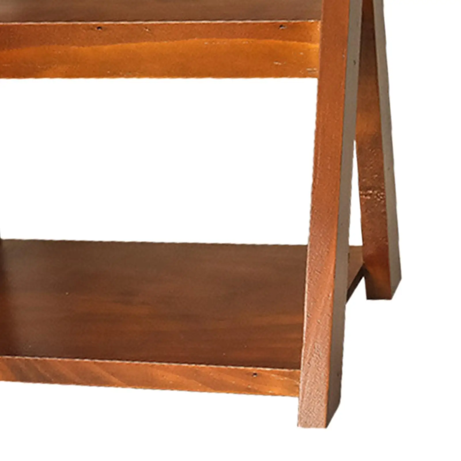 Wooden Display Stands Craft Shows Durable Collectibles Shelves Wooden ...