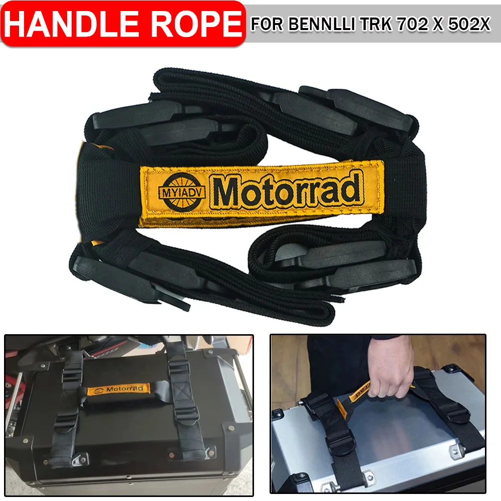 For-Bennlli-TRK-702-X-502X-Motorcycle-Aluminum-Alloy-Side-Box-Strap-Top ...