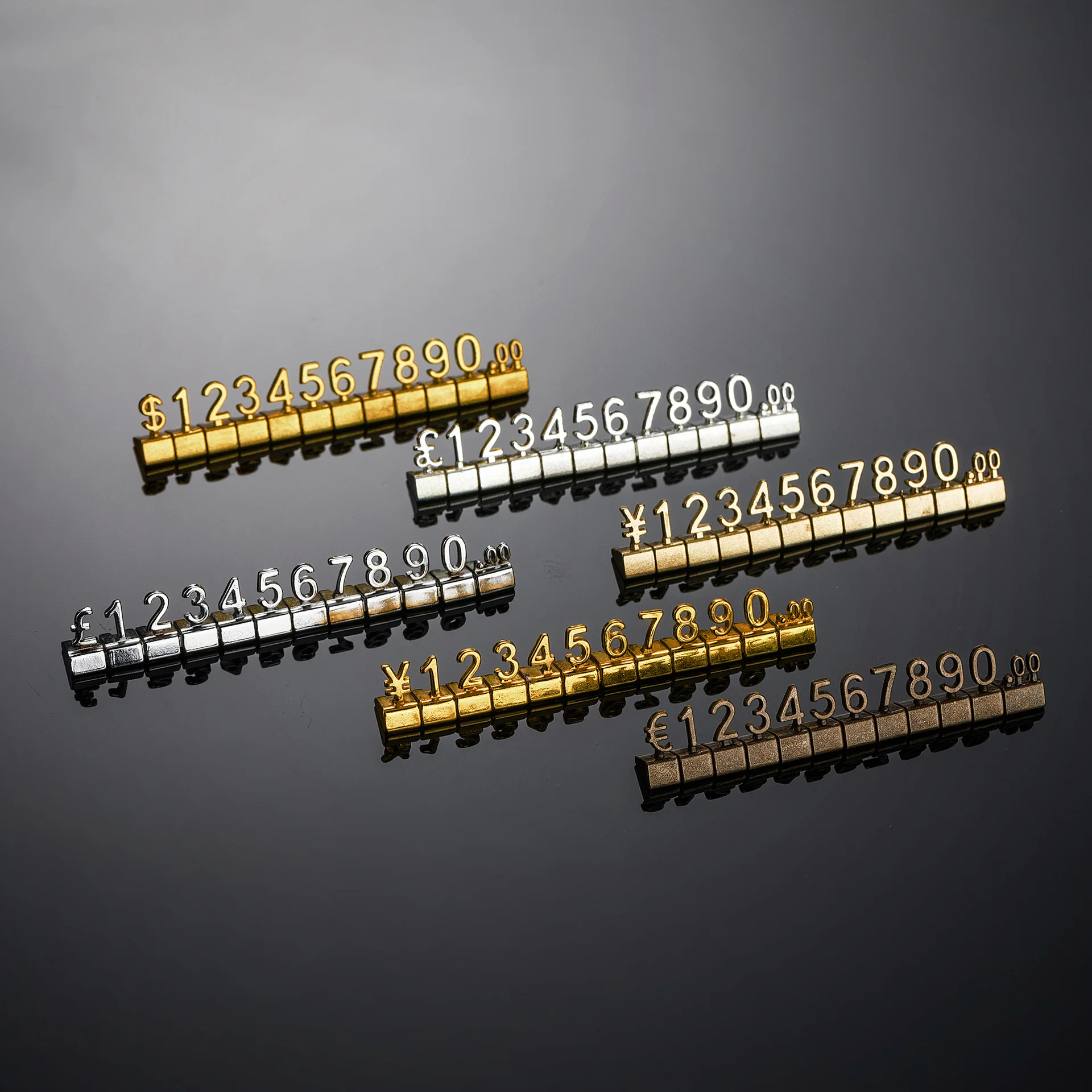 10sets-3D-Metal-Price-Tag-Price-Display-The-Same-Digital-Price-Cubes ...