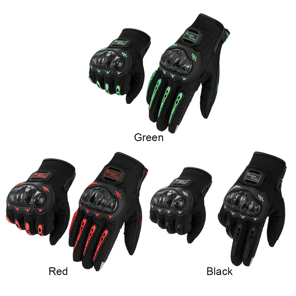 Motorcycle Gloves Rider Non slip Full Finger gloves Racing Off road ...