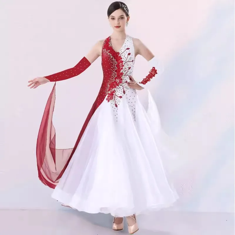 Customized-High-end-Ballroom-Dance-Competition-Dresses-Women-Standard ...