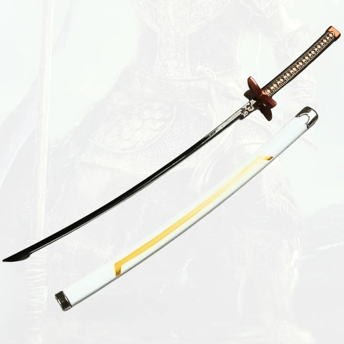 Espada Katana de Metal Demon Slayer Kochou Shinobu, Sabre samurái ...