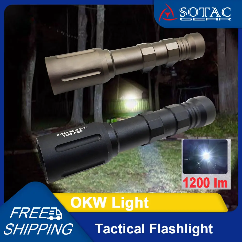SOTAC-GEAR-Weapon-Flashlight-OKW-18650-Light-White-LED-680-Lumen ...