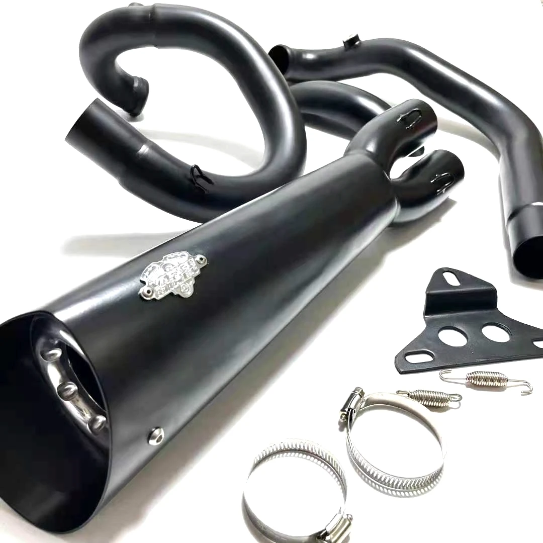 Motorcycle-Exhaust-System-Black-for-Harley-Davidson-Night-Rod-V-Rod ...