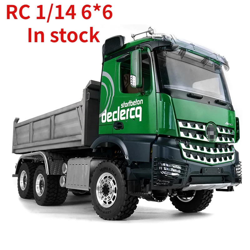 1-14-RC-Hydraulic-Dump-Truck-6X6-Full-Drive-Differential-Lock-Remote ...
