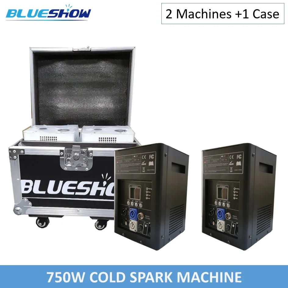 2x-New-750W-Cold-Spark-Machine-With-Flycase-option-Cold-Firework ...