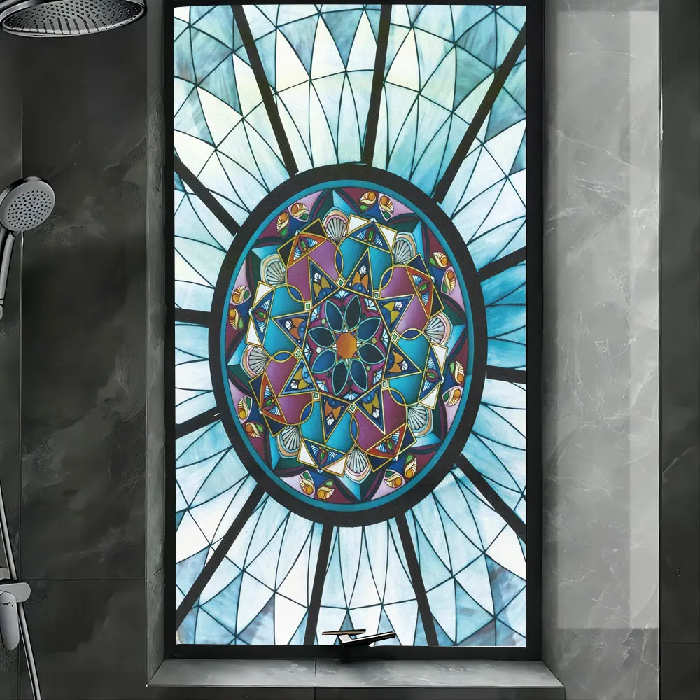 Church-style-Pattern-Privacy-Window-Film-Sun-Blocking-Static-No-Glue ...
