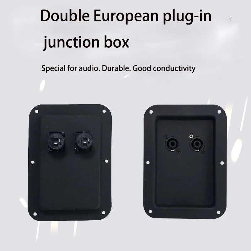 2 pcs Professional stage speaker junction box wiring board speaker ...
