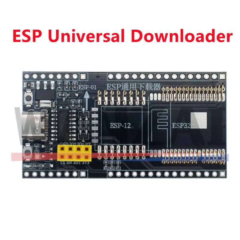 ESP8266 ESP32-WROVER Papan Pengembangan Tes Programmer Socket ...