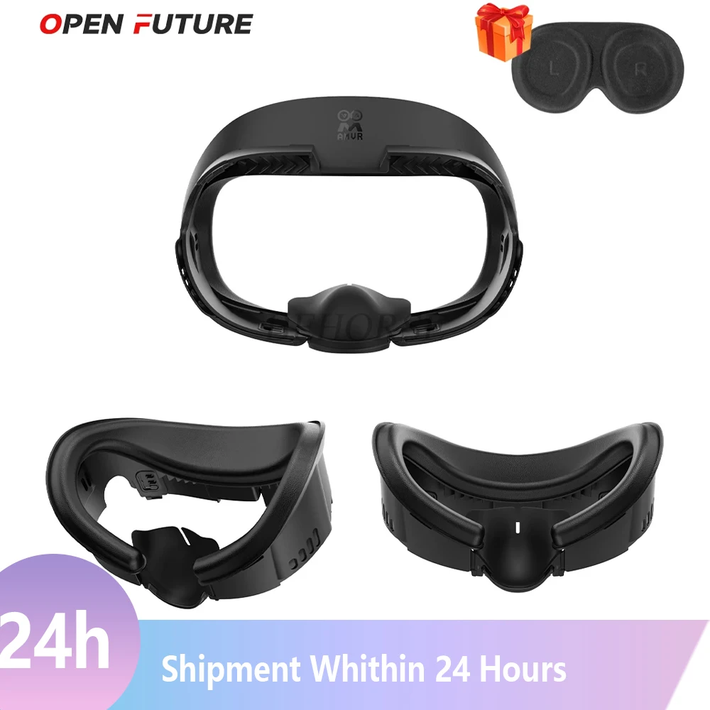 AMVR-m-scara-Facial-de-cuero-PU-para-Quest-3-interfaz-Facial-de ...