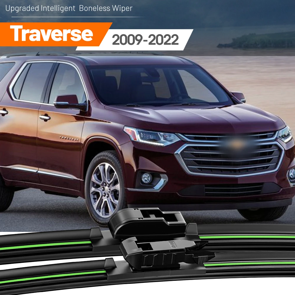 2pcs For Chevrolet Traverse 2009-2022 Front Windshield Wiper Blades ...